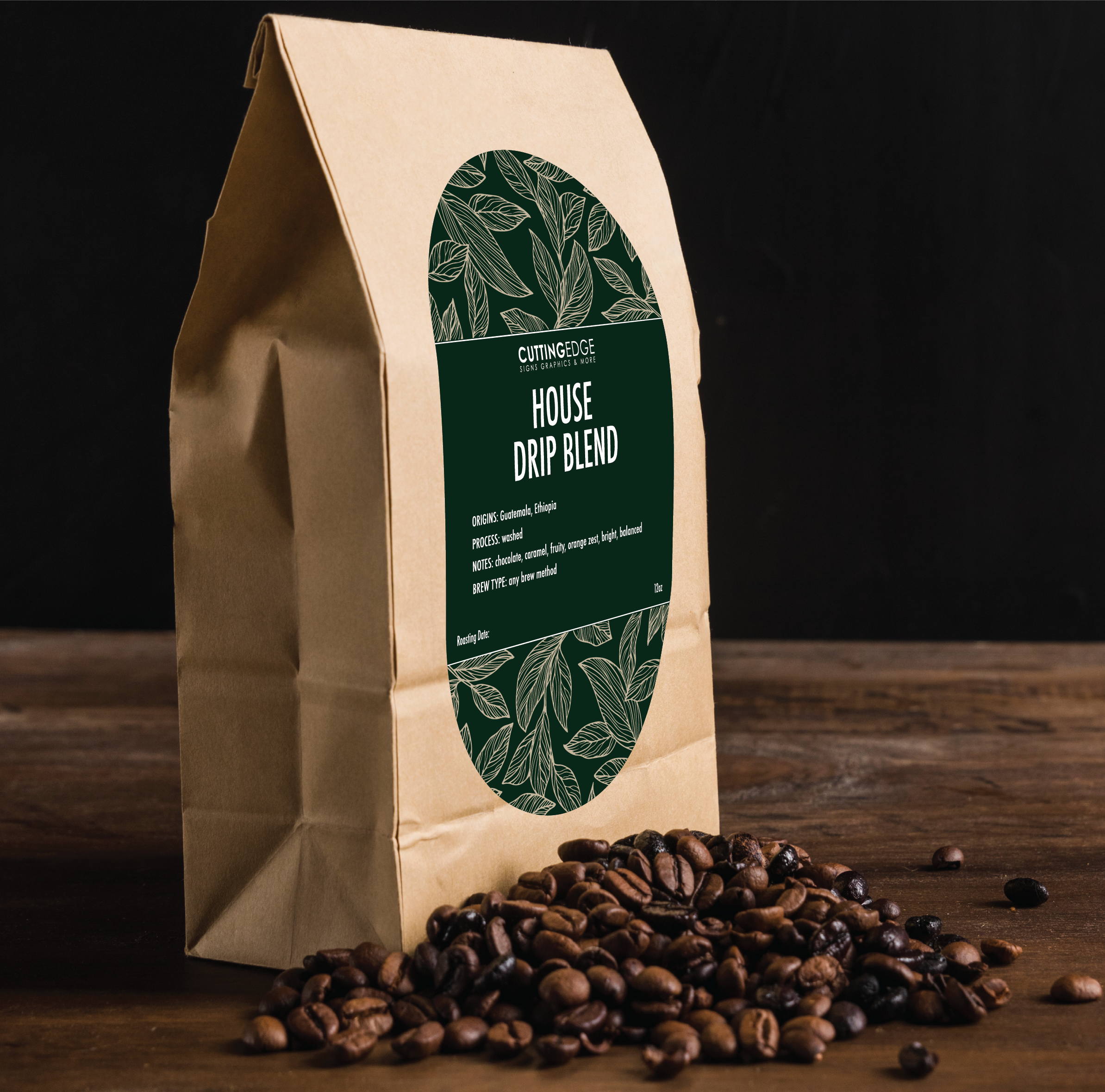 Custom Branded Coffee: Personalized Bags & Corporate Gifts – Cutting ...