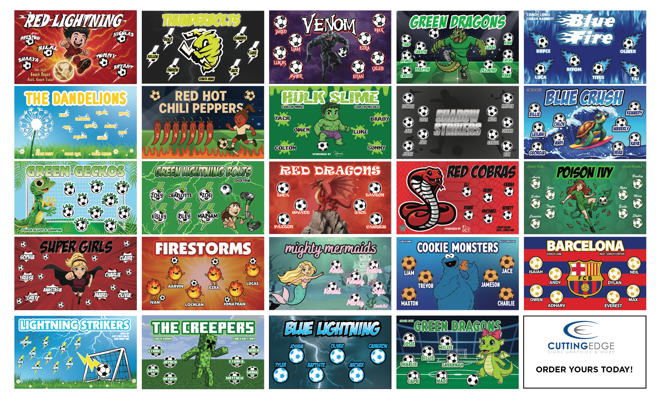 Team Pride Essentials: Custom Banners, Apparel & Awards – Cutting Edge ...